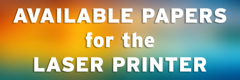 Laser Paper | Resource List – Imaging Center