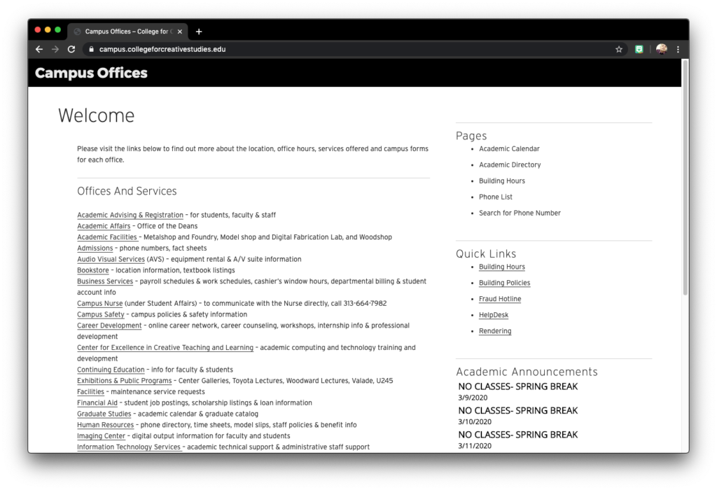 Working from Home – Information Technology Services