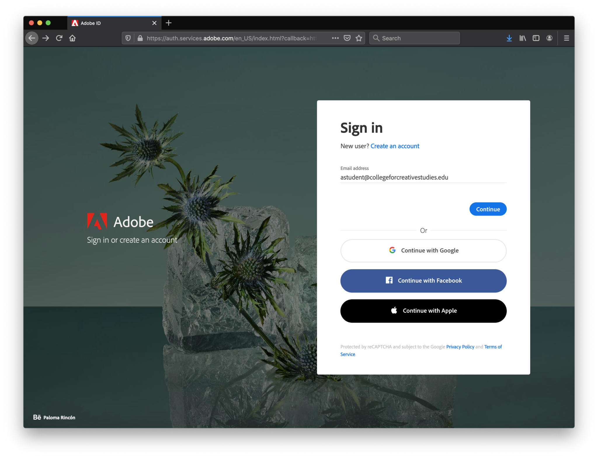 Reset Your Adobe Account – Information Technology Services